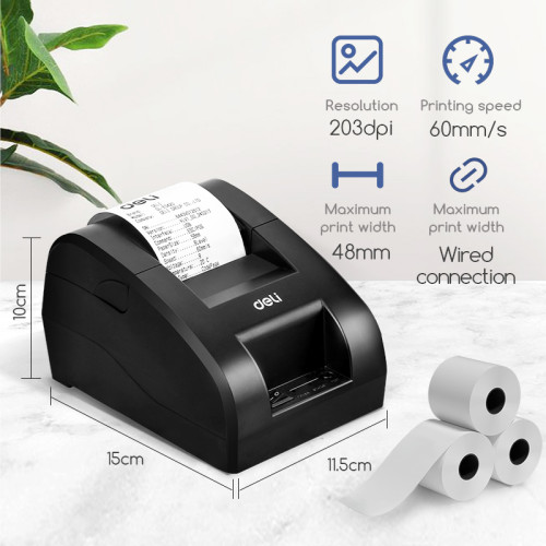 Deli ES420 Thermal POS Receipt Printer | Distribution Hub