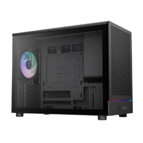 GAMDIAS ATHENA M4M BTF Mesh M-ATX Case | Distribution Hub