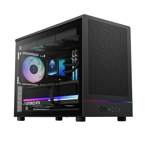 GAMDIAS ATHENA M4M BTF Mesh M-ATX Case | Distribution Hub