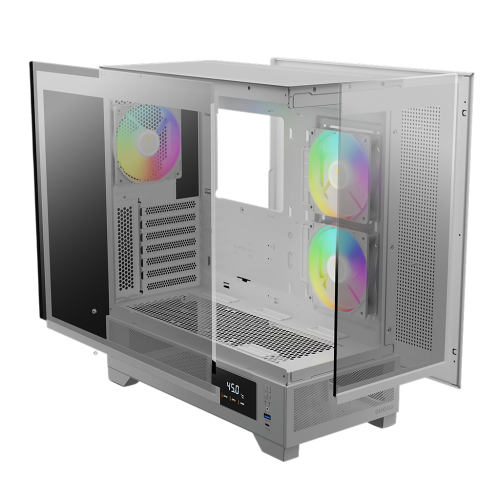 Gamdias ATLAS M1 WH ARGB ATX Mid-Tower Gaming Case | Distribution Hub