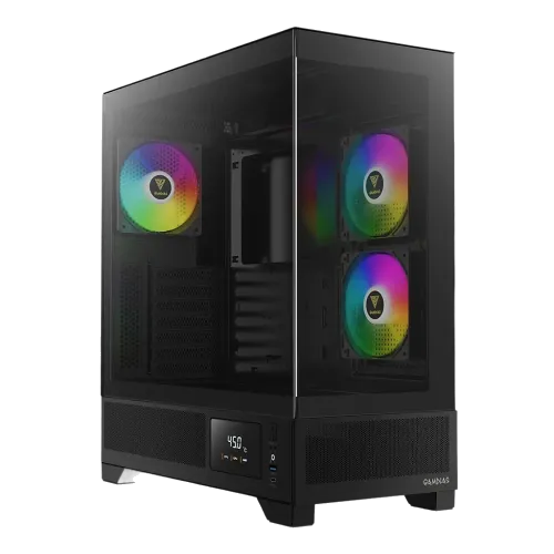 Gamdias ATLAS M1 ARGB ATX Mid-Tower Gaming Case|Distribution Hub